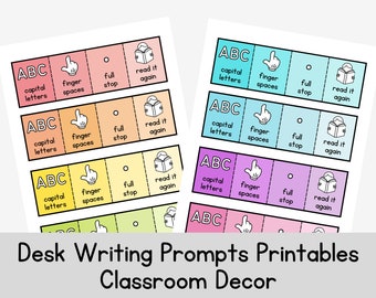 Desk Printables Writing - Etsy