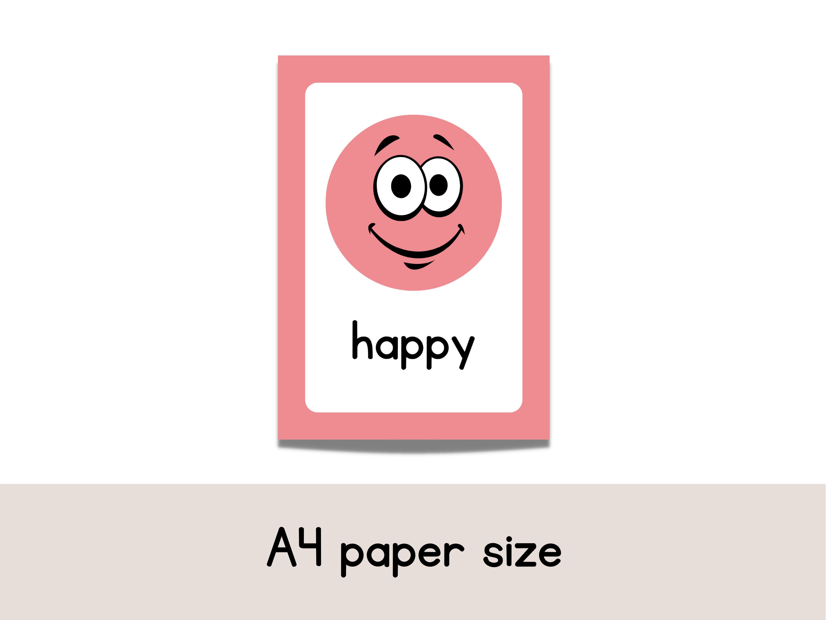 Feelings Flashcards for Kids: Classroom Decor (digital Download) - Etsy ...
