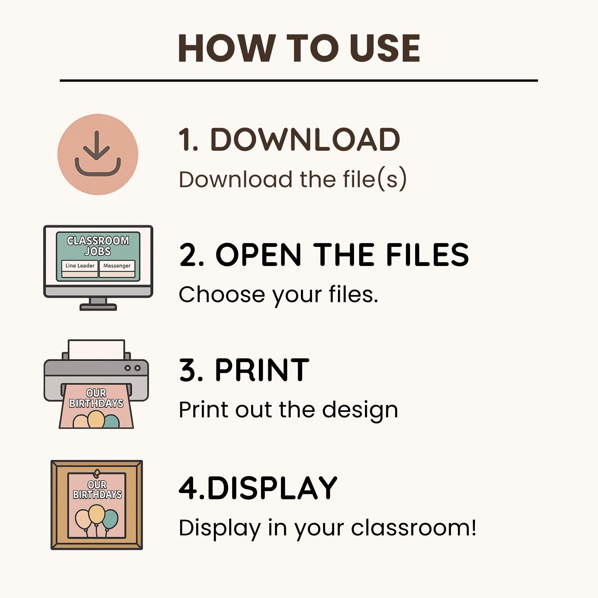Motivational Bulletin Board Kit: Classroom Decor (digital Download) - Etsy