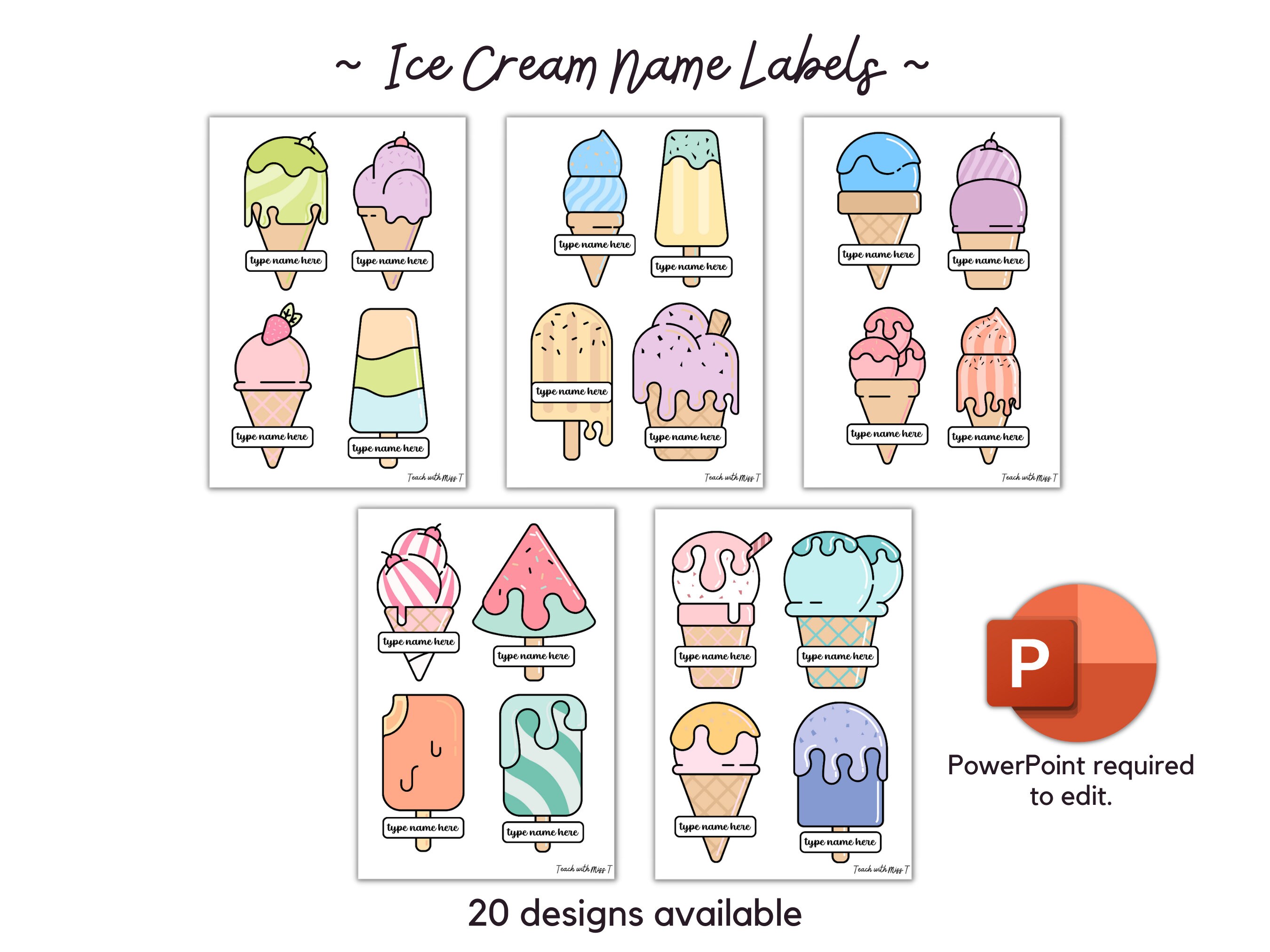 Ice Cream Classroom Door Display Summer Classroom Decor - Etsy