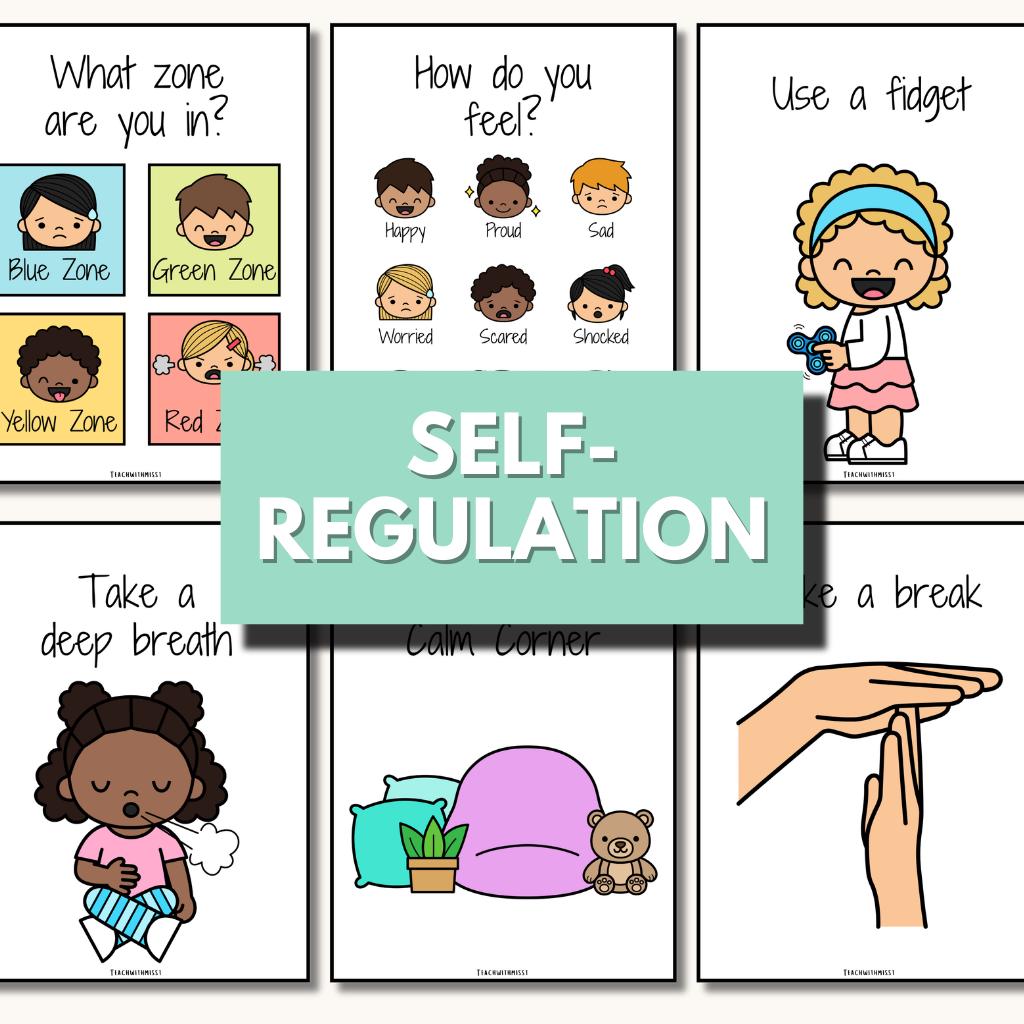 40+ Behavior Visual Support Flashcards | Classroom Management Charts ...