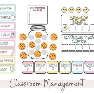 Pastel Rainbow Classroom Decor Bundle | Editable Classroom Printables ...