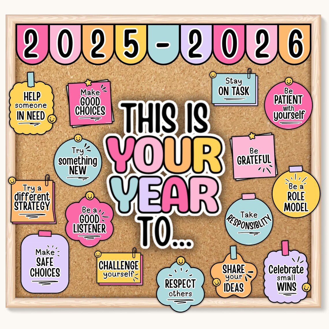 Motivational Bulletin Board Kit: Classroom Decor (digital Download) - Etsy