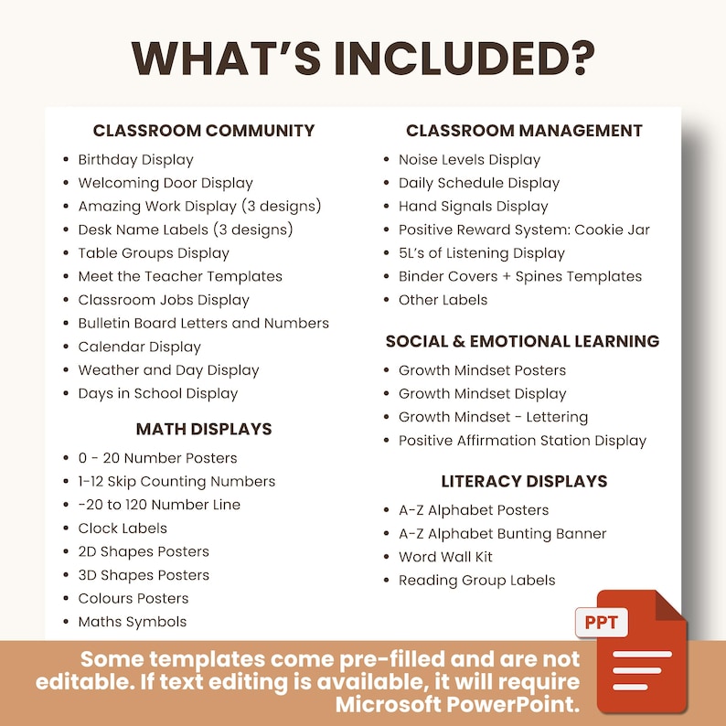 Woodland Classroom Decor Bundle | Editable Classroom Printables | Mega ...