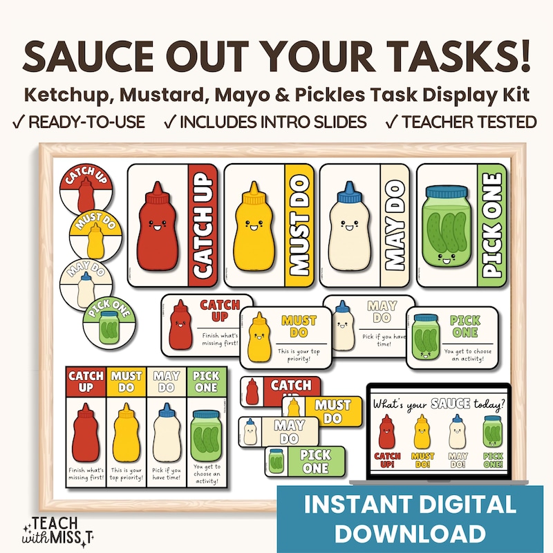 Ketchup Mustard - Etsy