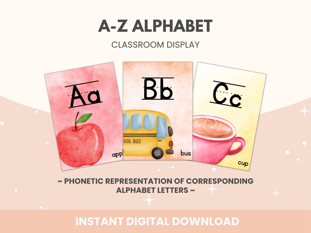 Alphabet Posters | Letter Formation Posters | ABC Posters | Rainbow ...