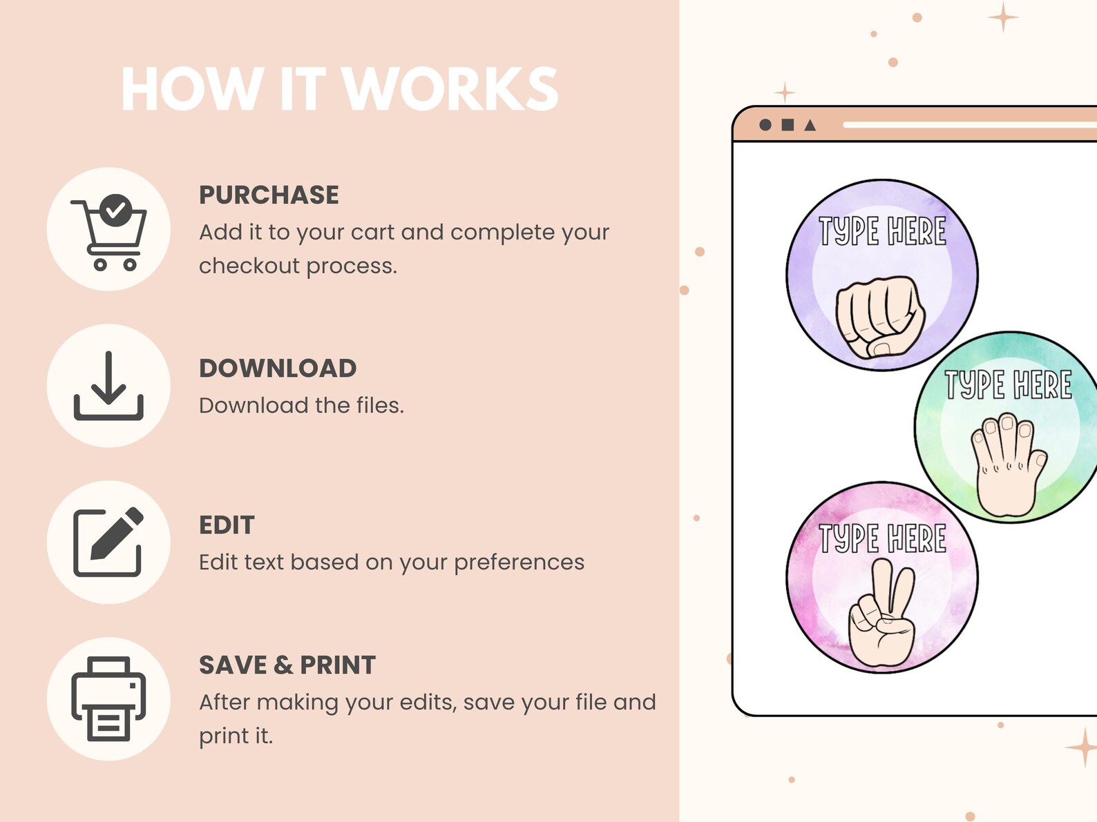 Watercolour Classroom Hand Signals Display | Hand Signals Classroom ...
