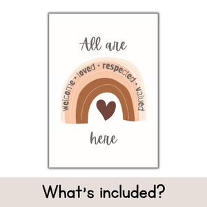 Inclusive Classroom Art, Diversity Poster, Human Equality Art, Kids ...