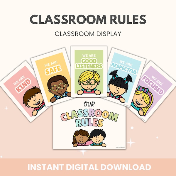 Classroom Rules - Etsy