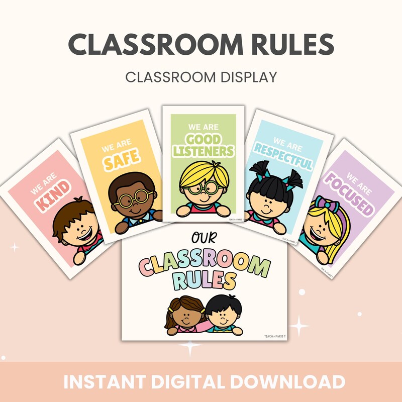 Classroom Rules - Etsy
