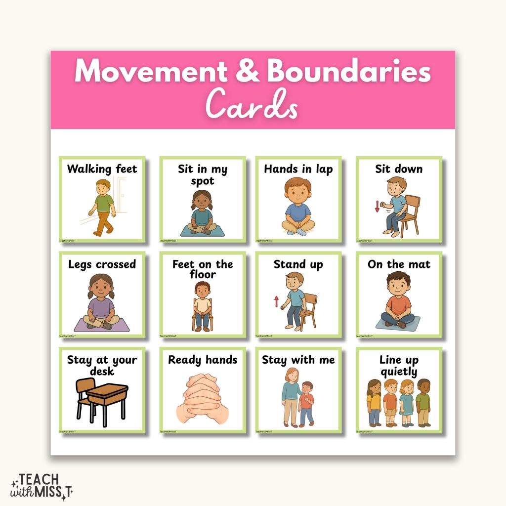 Lanyard Visual Cue Cards: Classroom Management and Communication ...