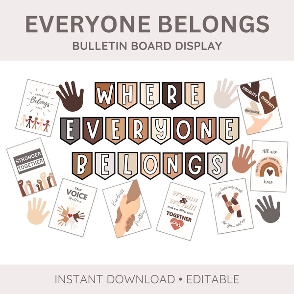 Inclusive Classroom Decor - Etsy