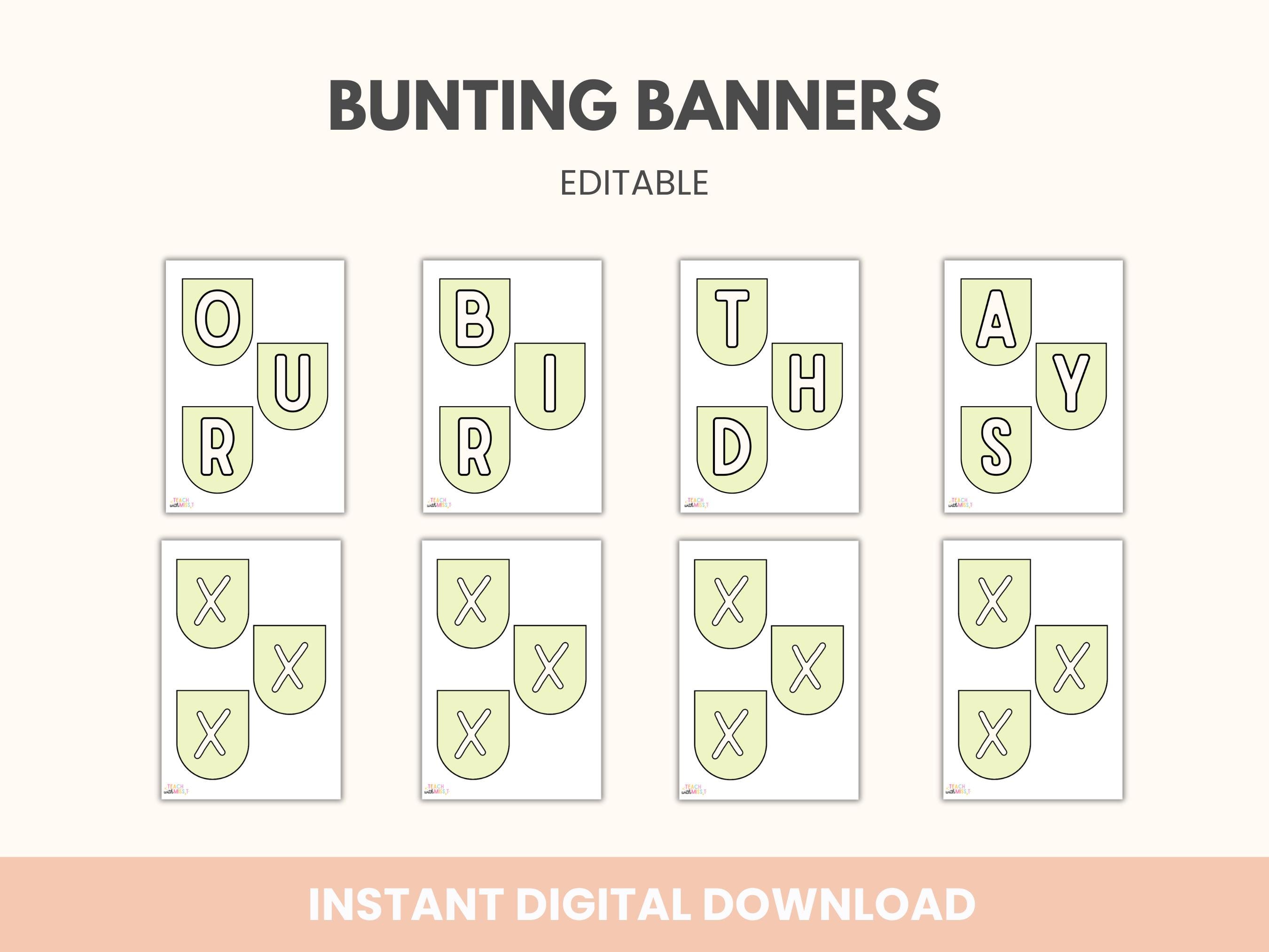 Cactus Classroom Birthday Display: Succulent Plants (digital Download ...