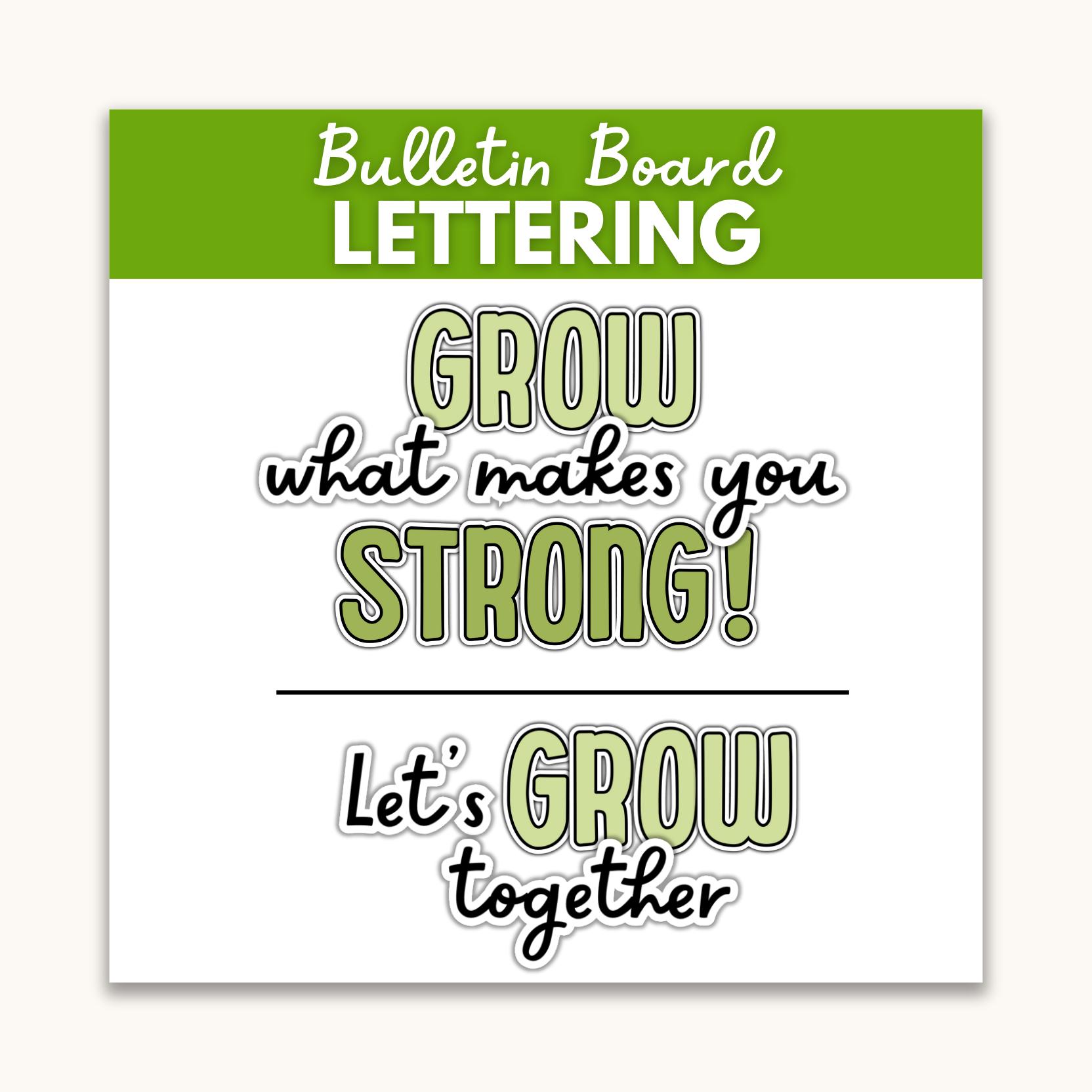 Growth Mindset Bulletin Board Kit: Classroom Decor (digital Download - Etsy