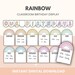 Pastel Rainbow Classroom Birthday Display (digital Download) - Etsy