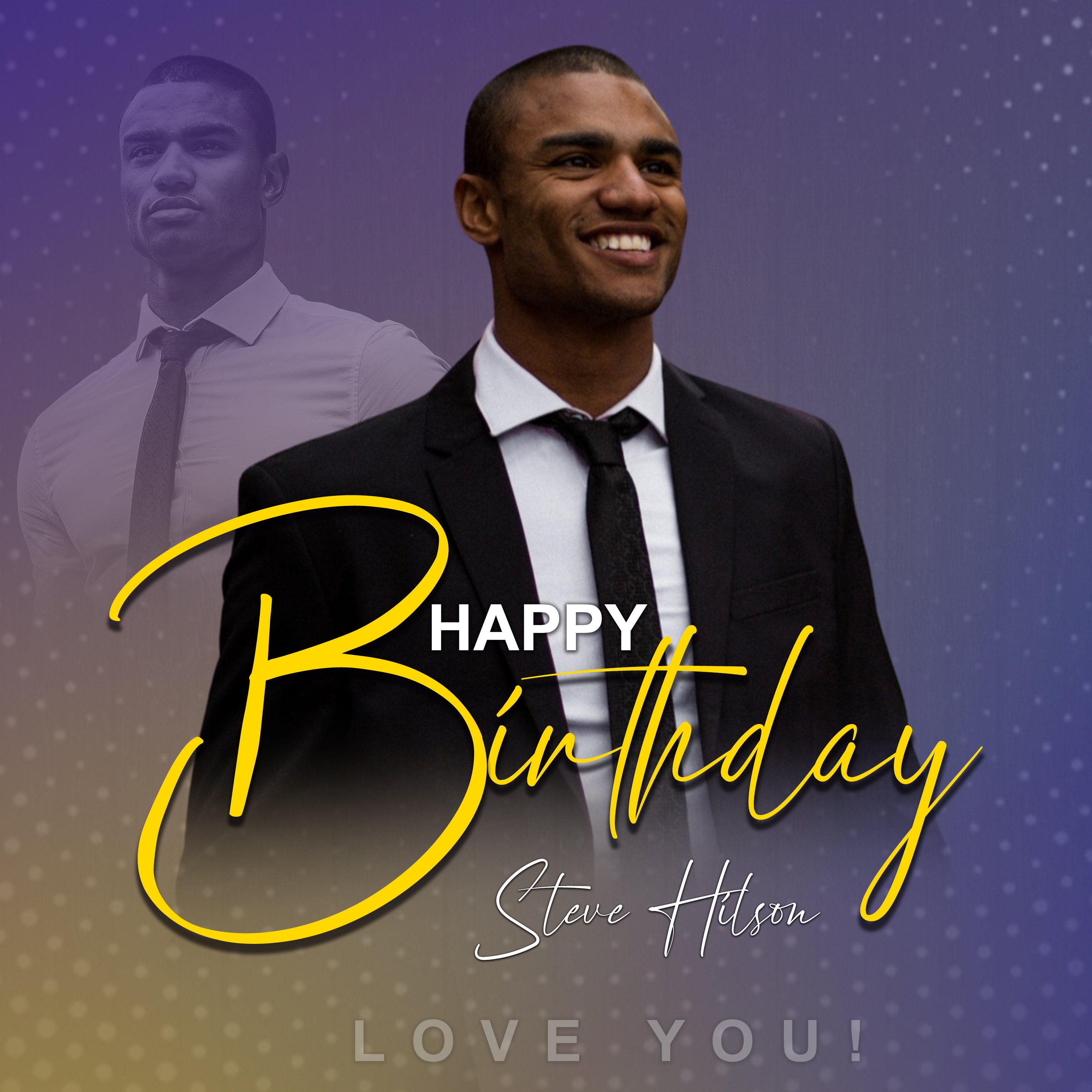 Birthday Flyer Template Template Birthday Flyer for Men - Etsy