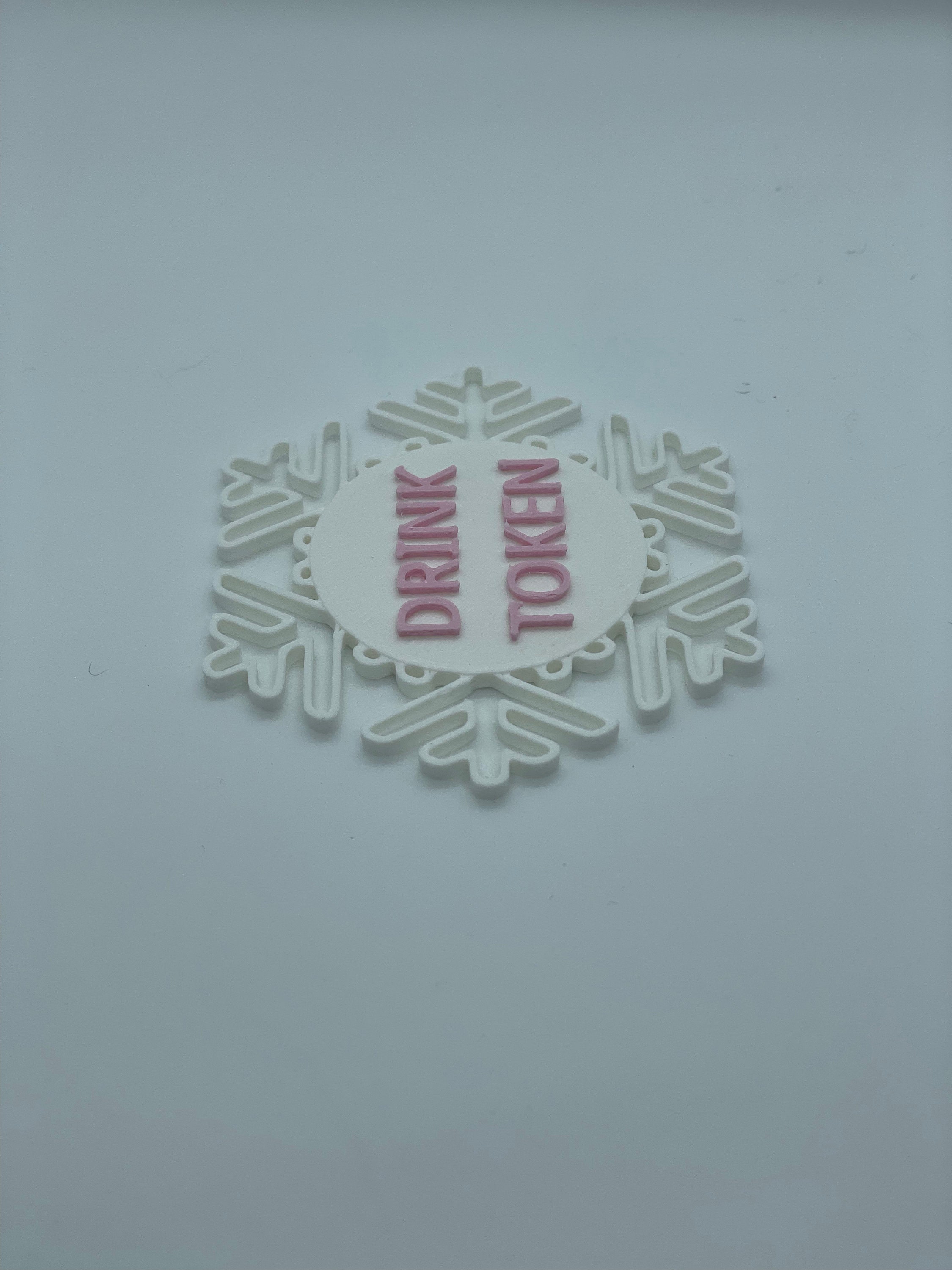 20 Drink Tokens 3D Printed for Events, Parties, Weddings, Baby Showers ...