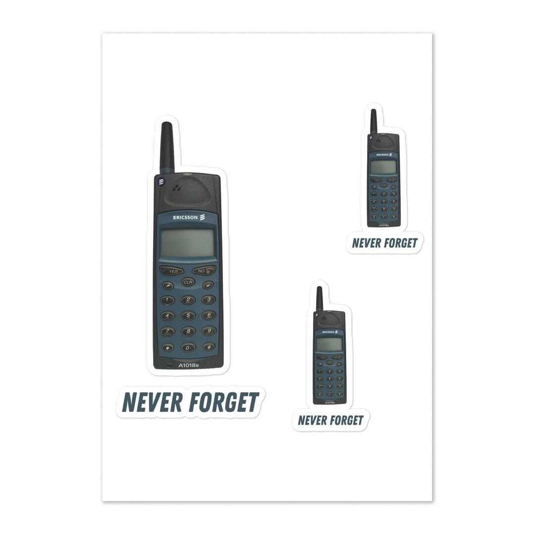 Relive the Tech of Yesterday With Our Retro "never Forget Old Mobile ...