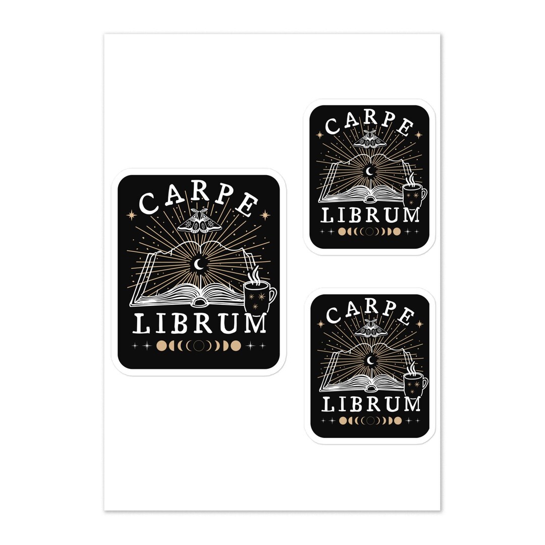 Carpe Librum Dark Academia Aesthetic for Book Lovers Witchy Goth Ideal ...