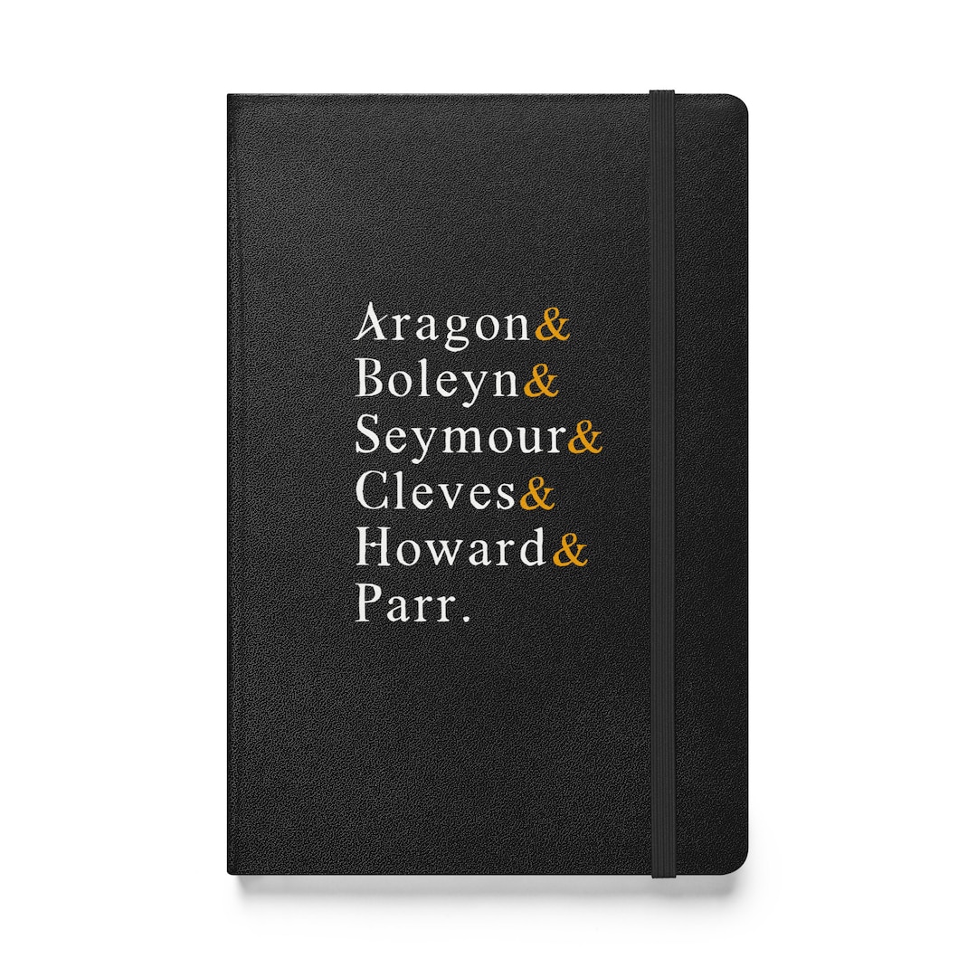 Tudor History Six Wives of Henry VIII Hardcover Bound Notebook, Gift ...