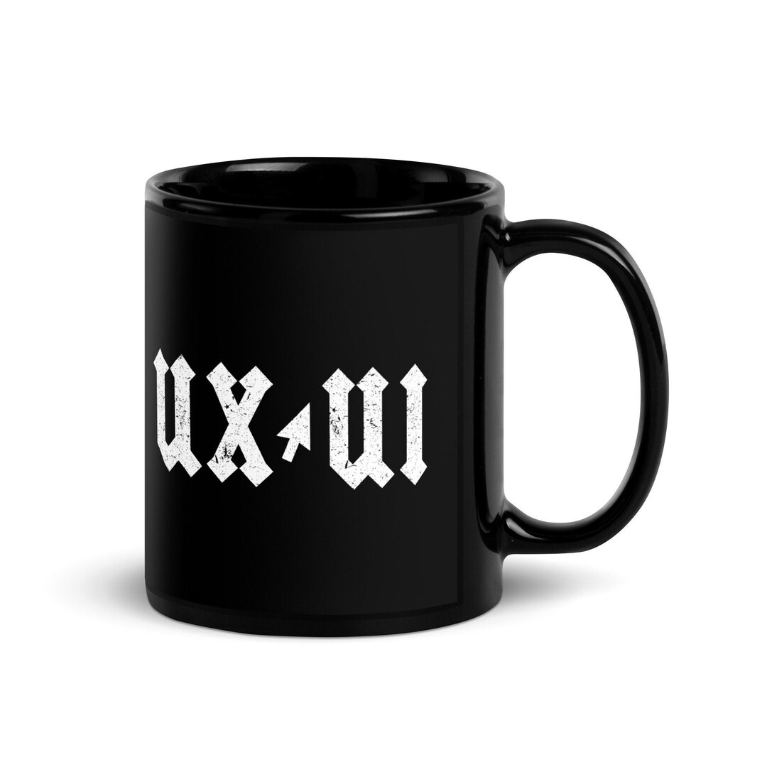 UX UI Coffee Mug, Design Meets Rock Band Fun, Unique Surprise for ...