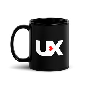 I Love UX User Coffee Mug, Surprise for Web Designers, Techies, Coffee ...