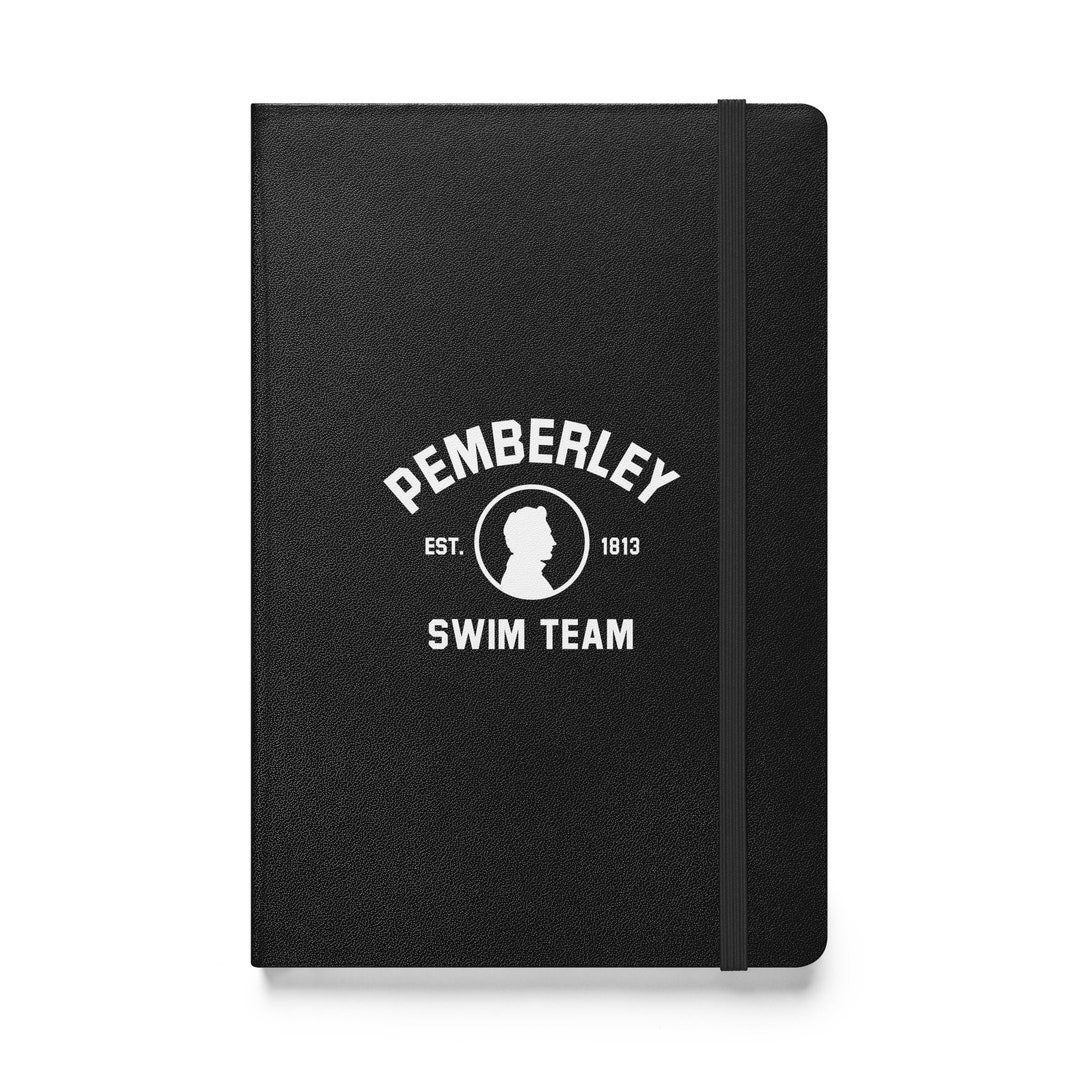 Pemberley Jane Austen Swim Team Hardcover Notebook, Gift for Swimmers ...