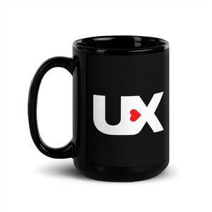 I Love UX User Coffee Mug, Surprise for Web Designers, Techies, Coffee ...