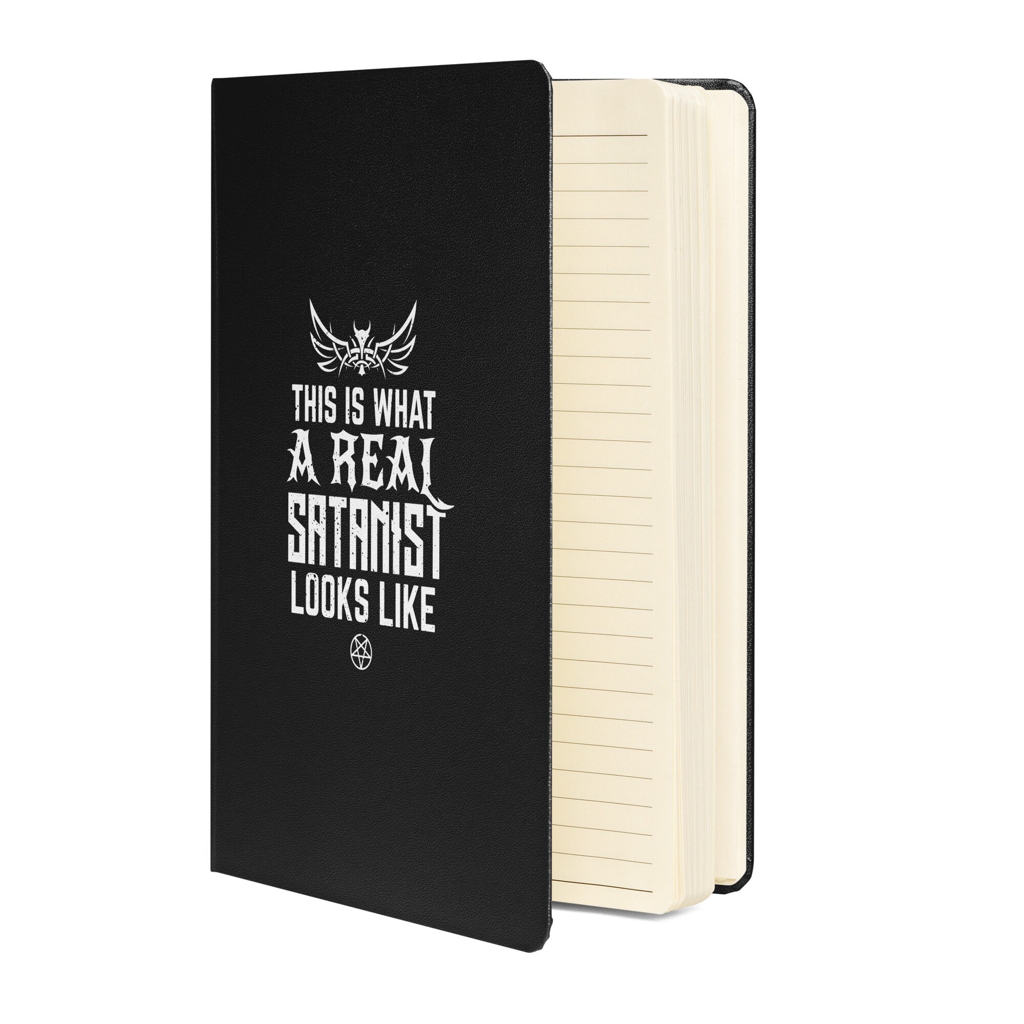 This is What A Real Satanic Looks Like Hardcover Notebook - Etsy