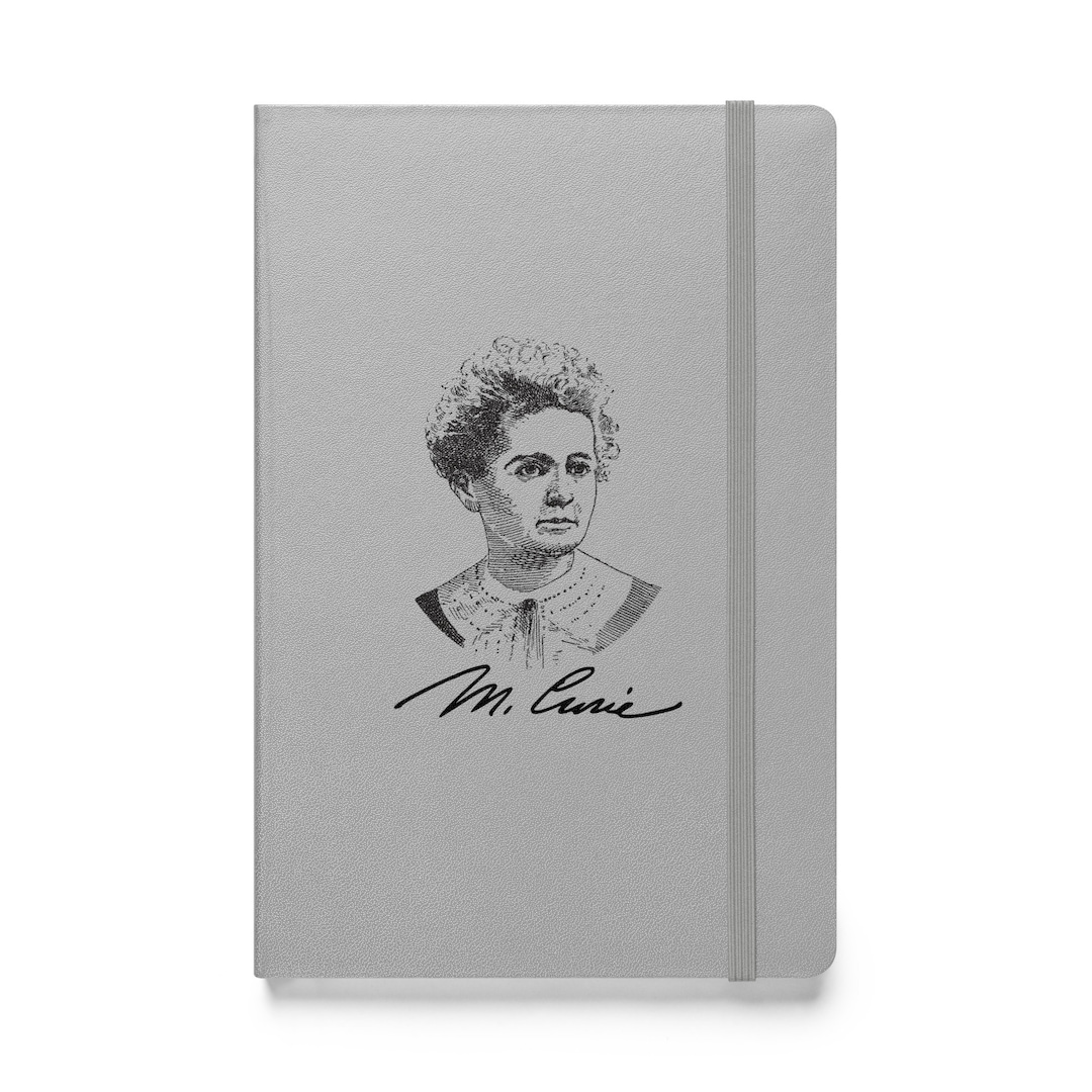 Marie Curie Women in Science History Hardcover Bound Notebook, for ...
