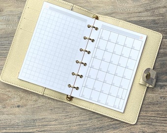 Rose Gold Monthly Planner - Etsy