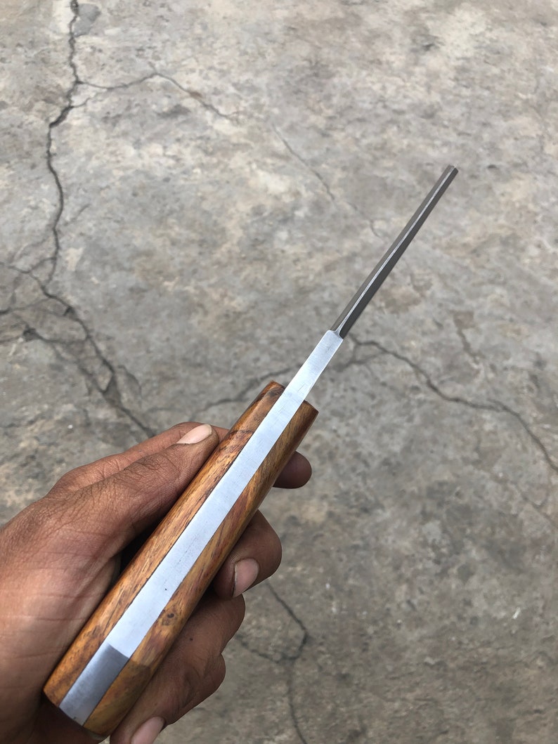 Antiqued Custom Handmade 5160 Spring Steel Viking Medieval Seax Knife ...