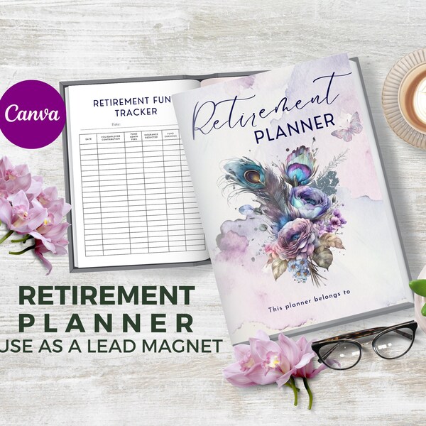 Retirement Planner Template - Etsy
