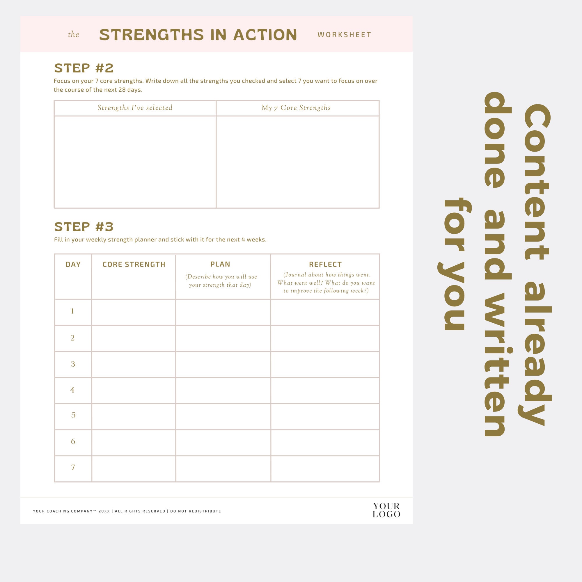 Life Coaching Plan and Notes Template Business Coach Tools - Etsy