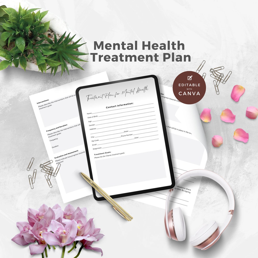 Mental Health Treatment Plans, Counseling Therapy Tools, Therapist ...