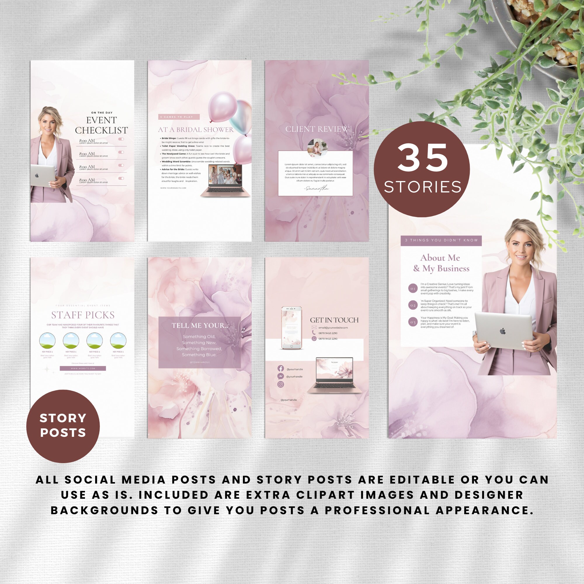 Event Planning Social Media, Events and Parrty Planner Instagram Posts ...