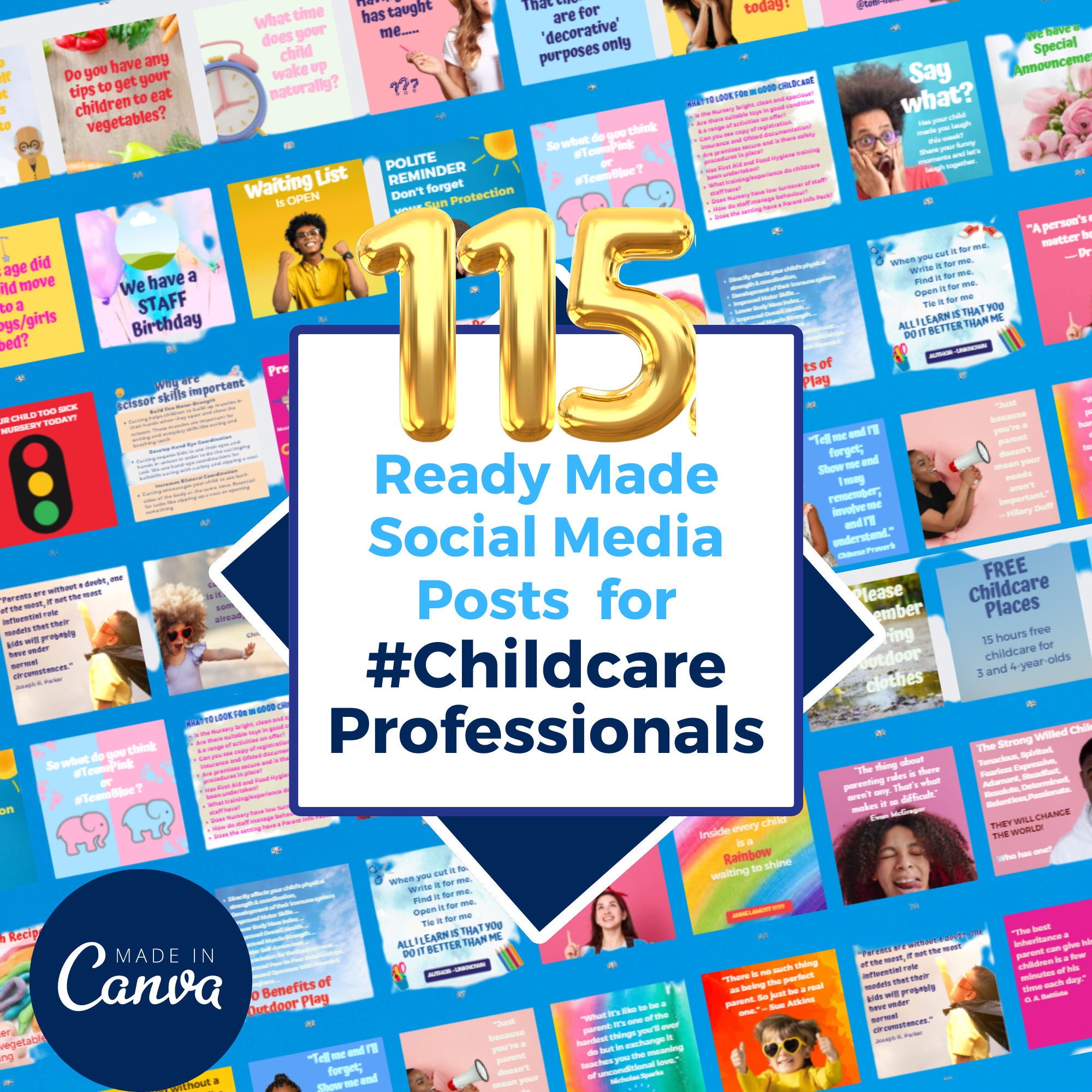 Childcare Marketing Posts Social Media Posts for Childcare Providers ...