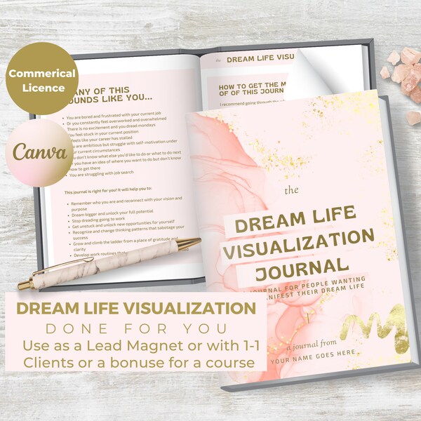 Dream Life Template - Etsy
