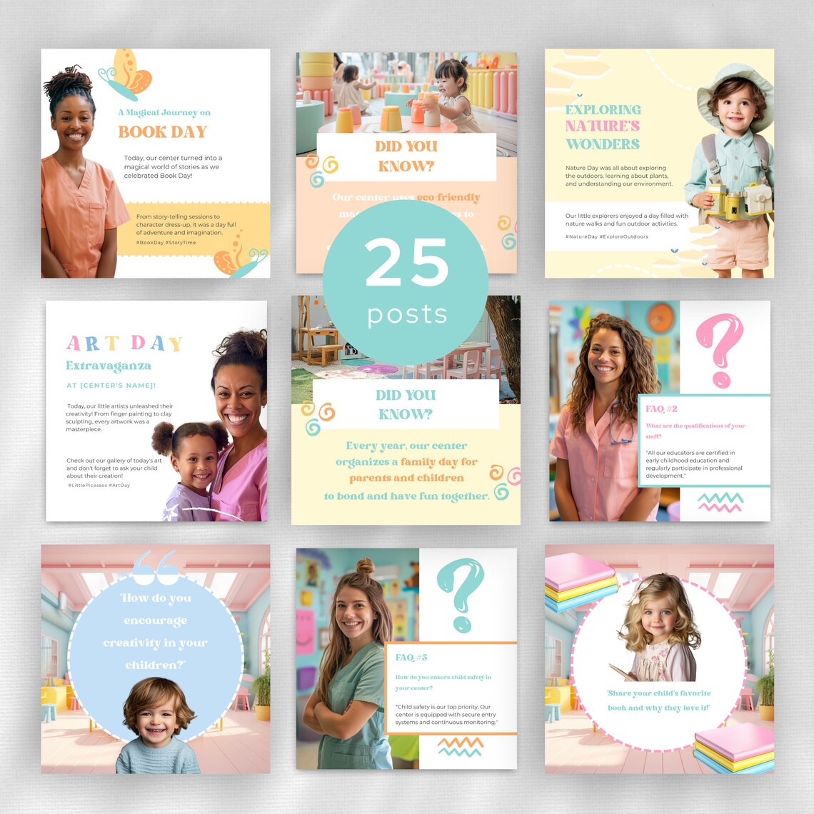 Daycare Social Media, Early Childhood Educator, Kindergarten Instagram ...