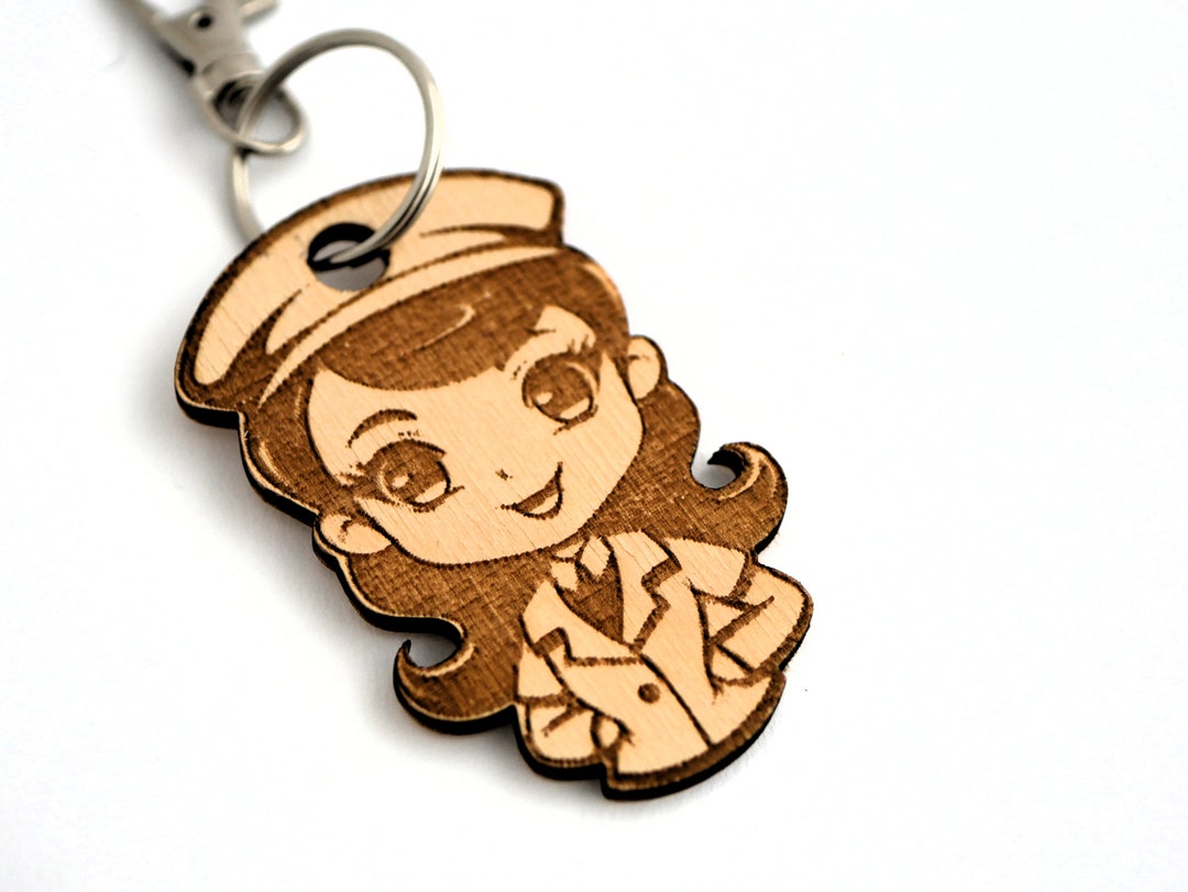 Wooden Nurse Key Ring - Etsy