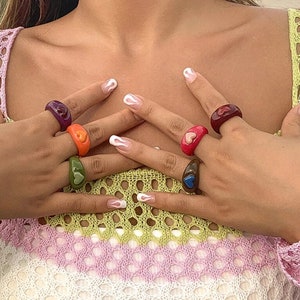 Mouis Macarons Ring - Etsy