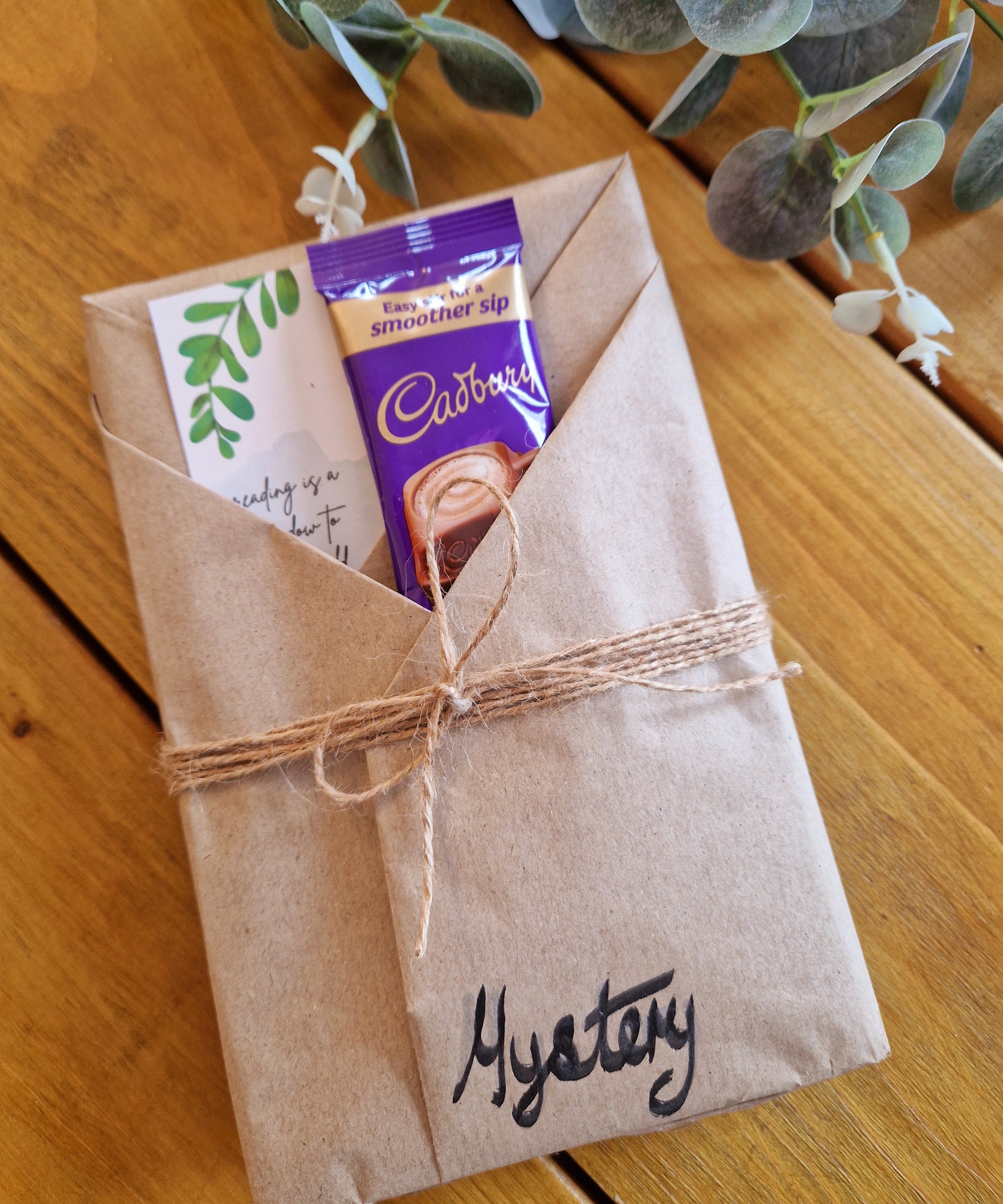 Blind Date With a Book Surprise Book Gift Wrapped With Teabag or Hot ...