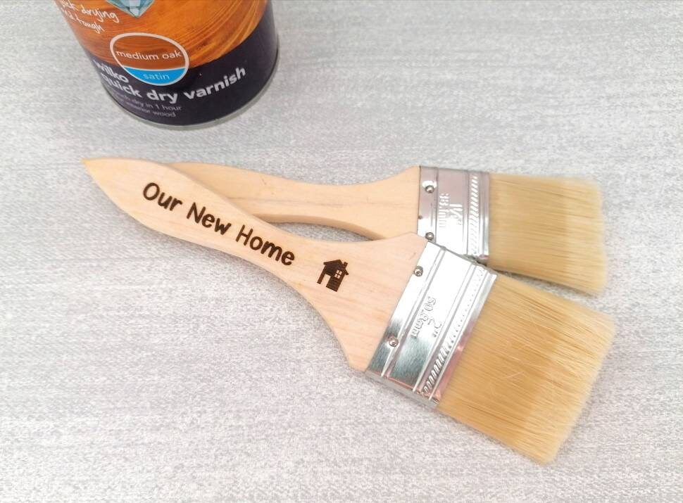 Personalised Paint Brush Set New Home Gift DIY Painter Gift - Etsy