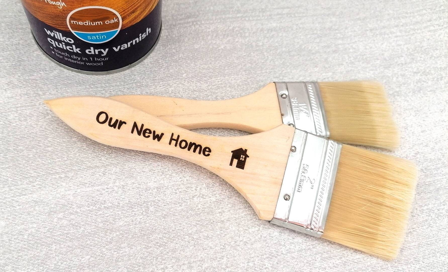 Personalised Paint Brush Set New Home Gift DIY Painter Gift - Etsy