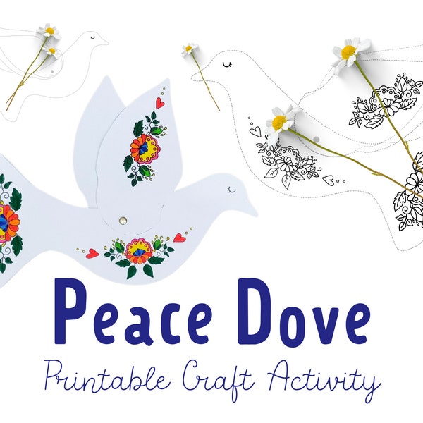 Dove Activity - Etsy