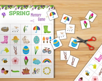 Alice in Wonderland Memory Game for Toddlers Activity Printable Game ...