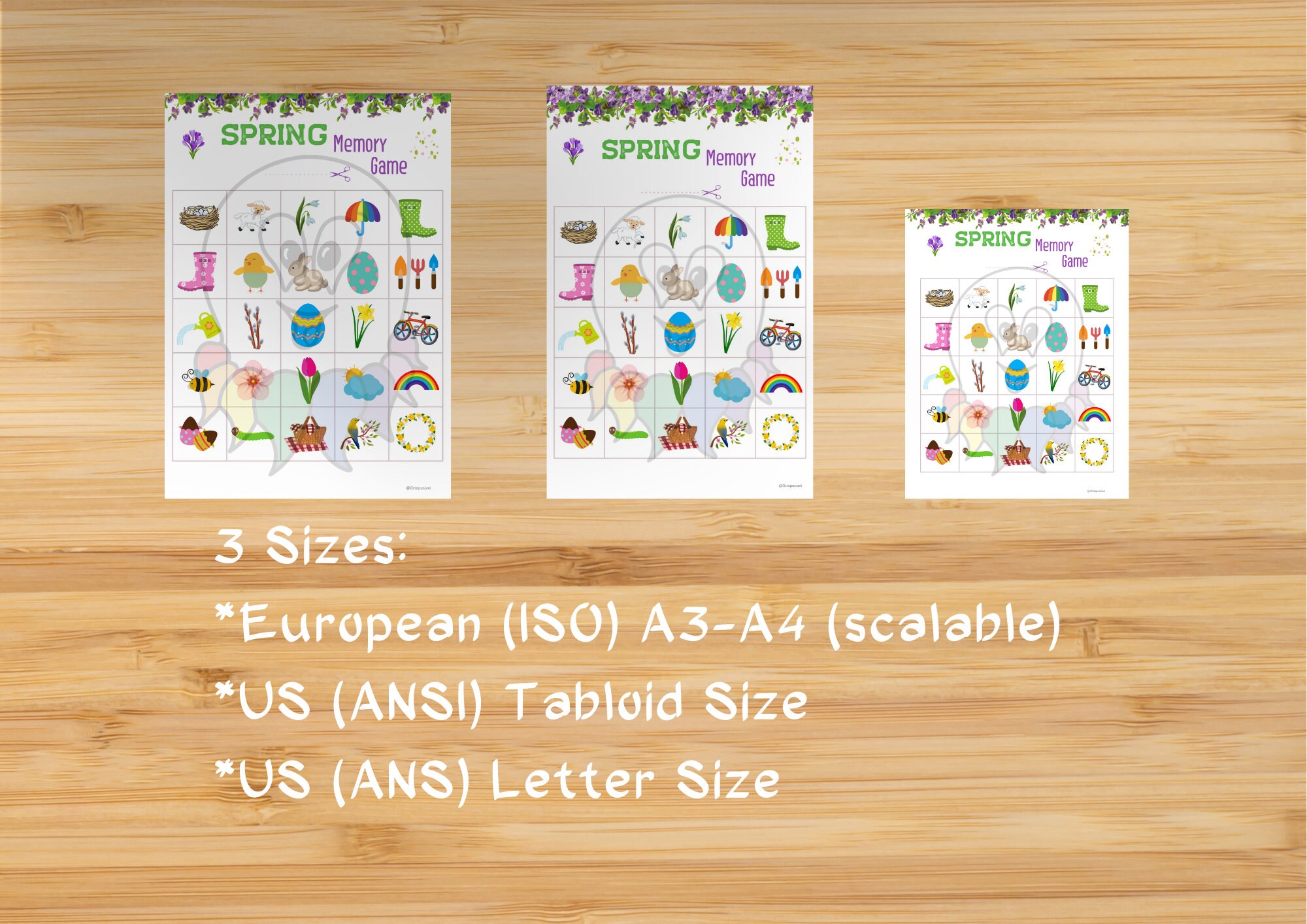 Summer Memory Card Game, Printable Summer Activity for Kids - Etsy