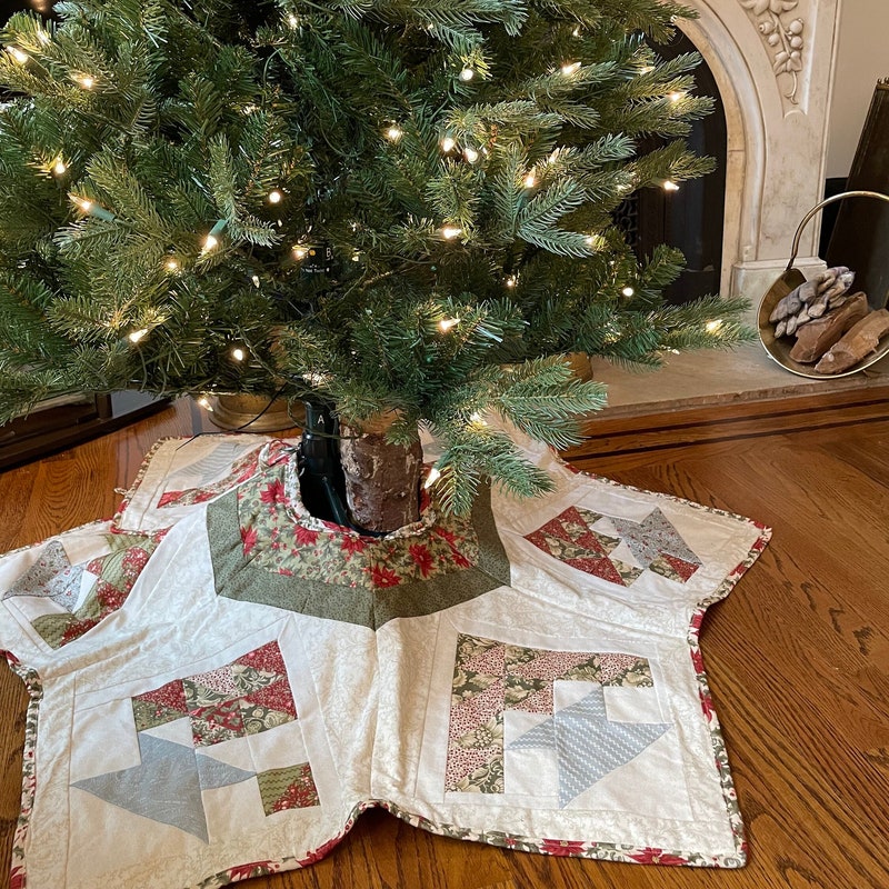 Christmas Tree Box Skirt - Etsy
