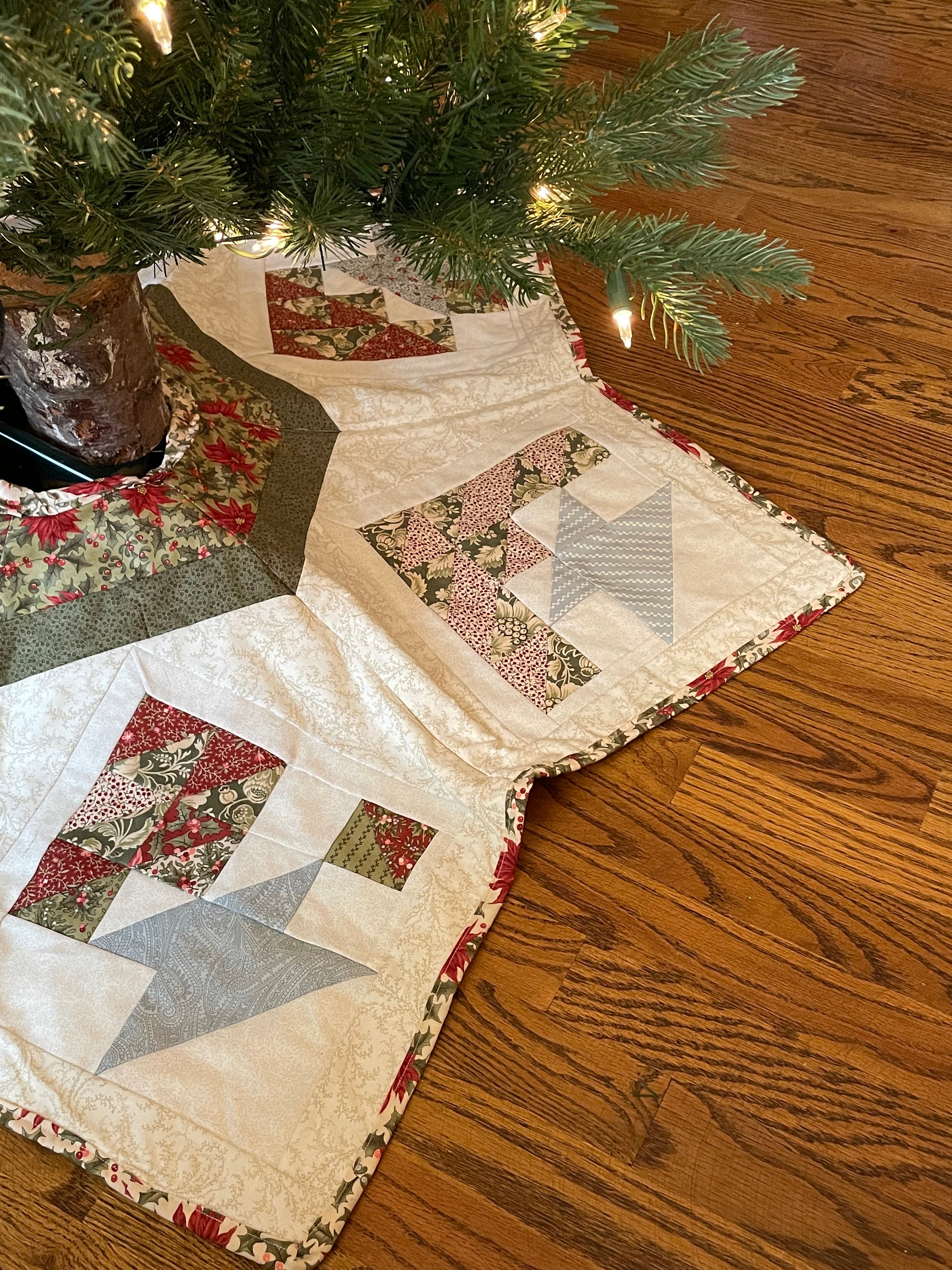 DIGITAL PATTERN: Fairhope Star Christmas Tree Skirt - Etsy