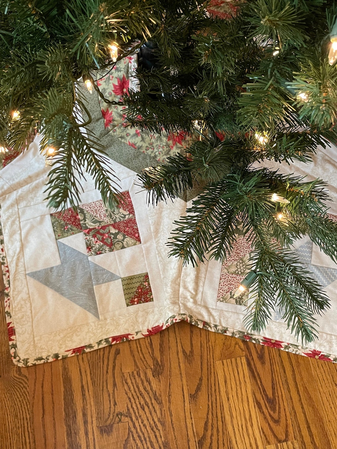 DIGITAL PATTERN: Fairhope Star Christmas Tree Skirt - Etsy